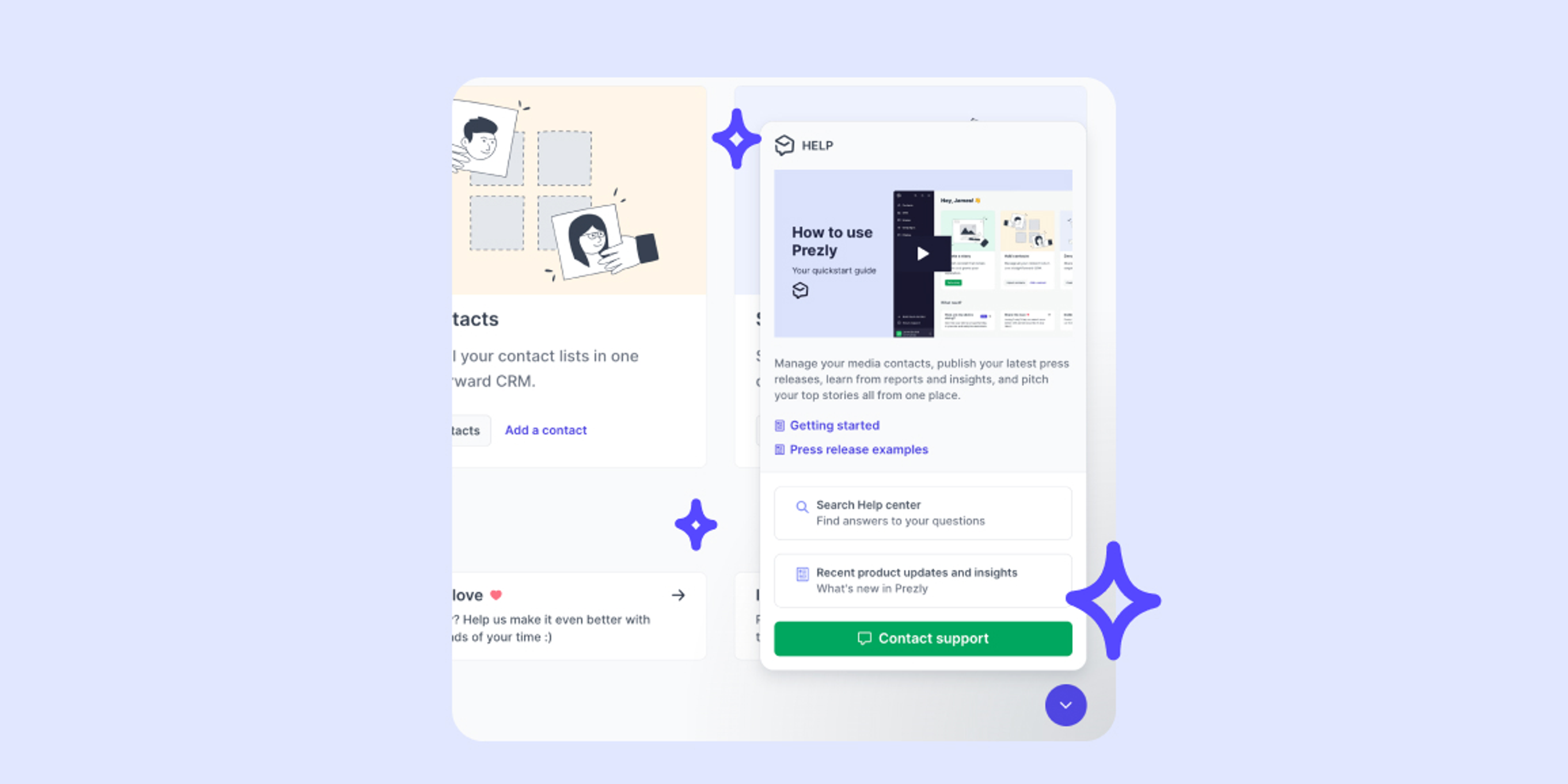Access To Help And Resources Is Now Much Easier Changelog