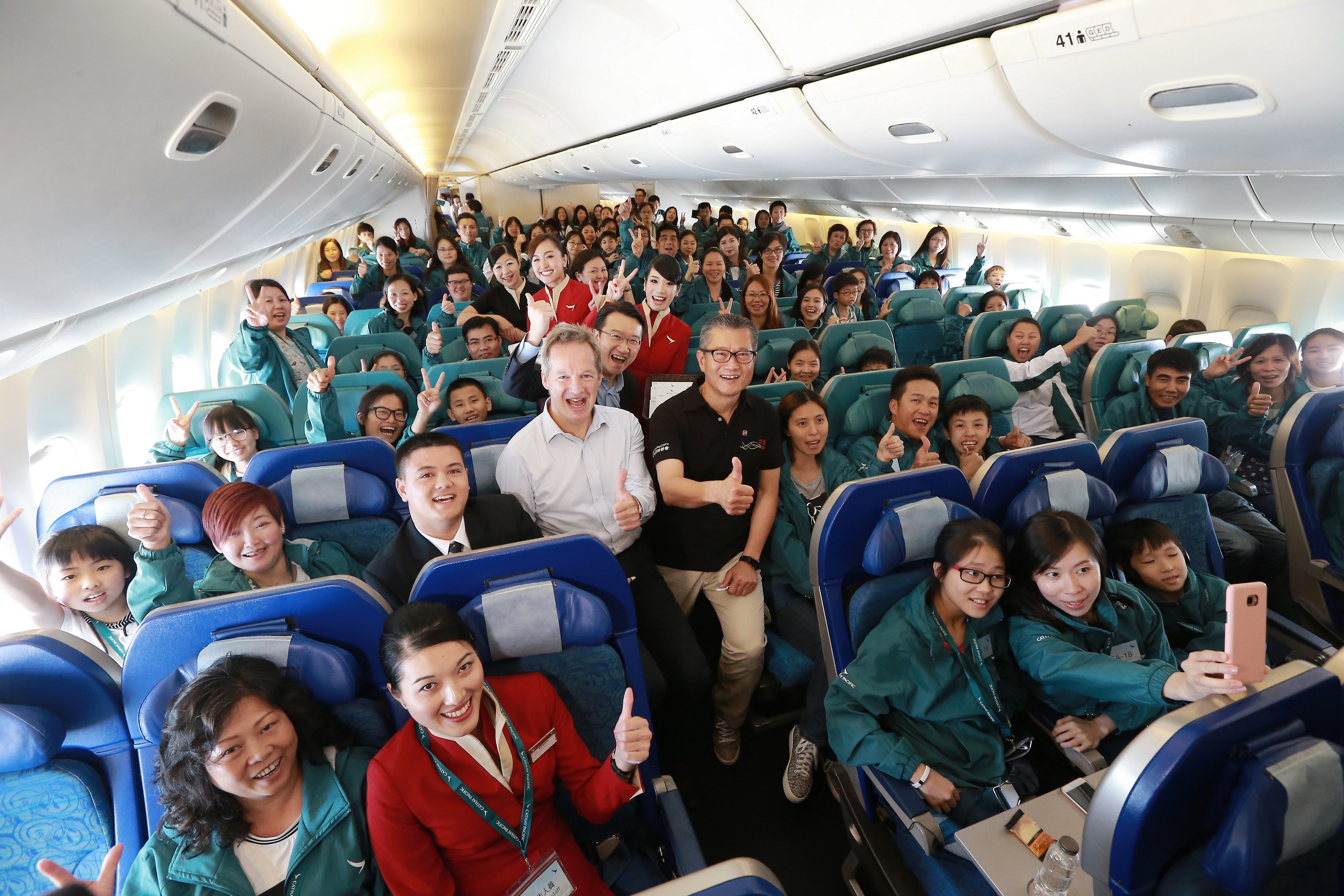 Cathay Pacific Community Flight Provides 230 Hong Kong Residents With