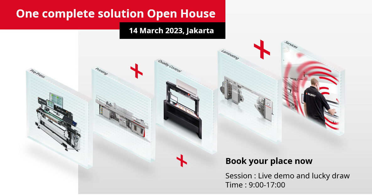 Open House to demonstrate BOBST One complete solution