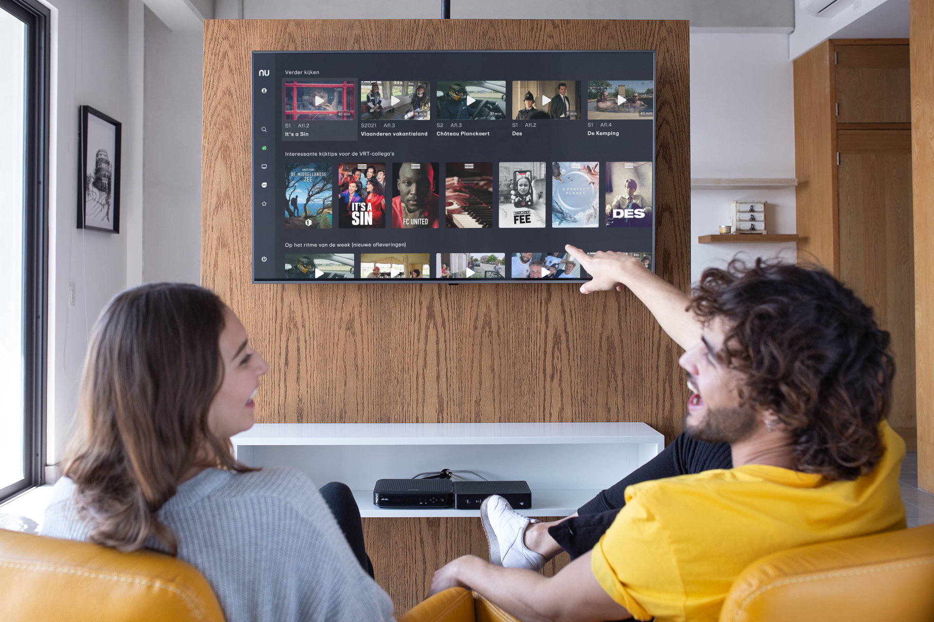 VRT lanceert tv-app voor VRT NU