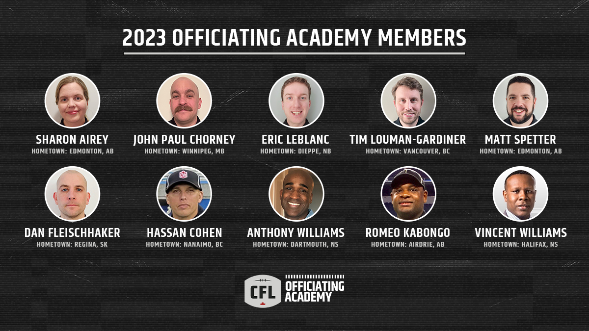 YEAR TWO OF CFL OFFICIATING ACADEMY SET TO GO
