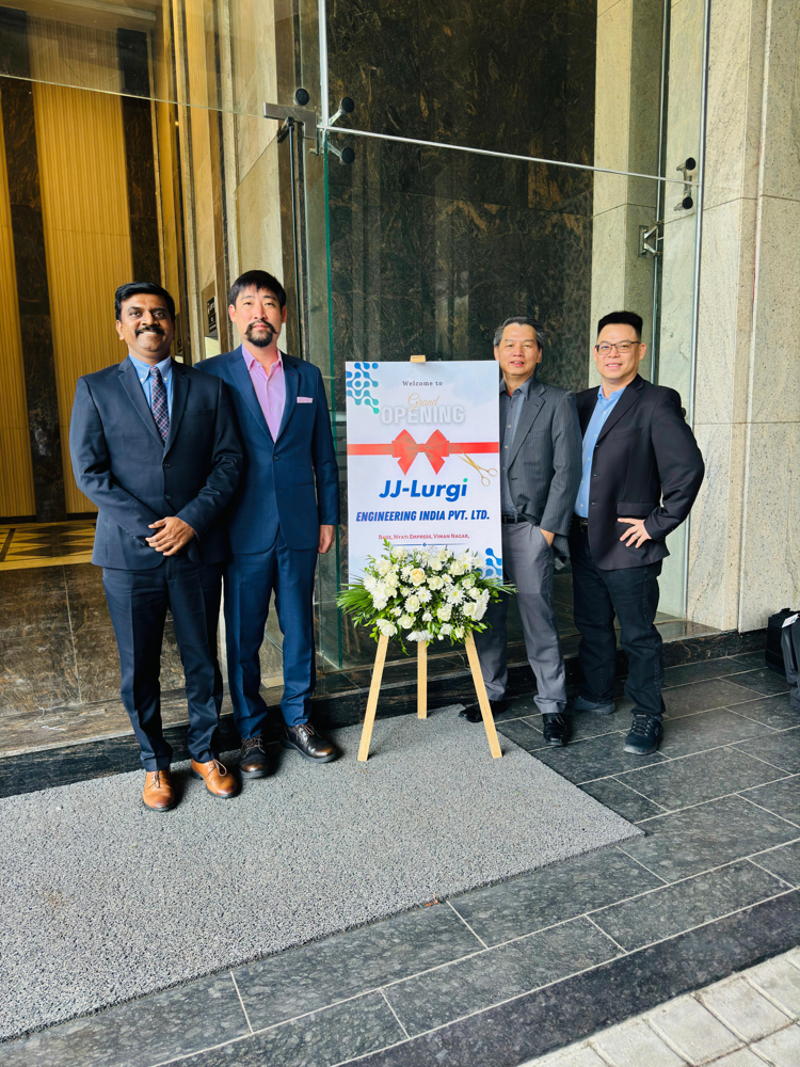 New Beginnings in India: JJ-Lurgi Expands to Pune