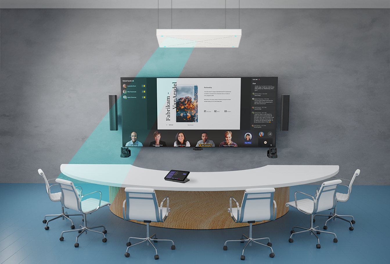 Q-SYS integrates TeamConnect Ceiling 2 for Microsoft Teams Rooms with ...