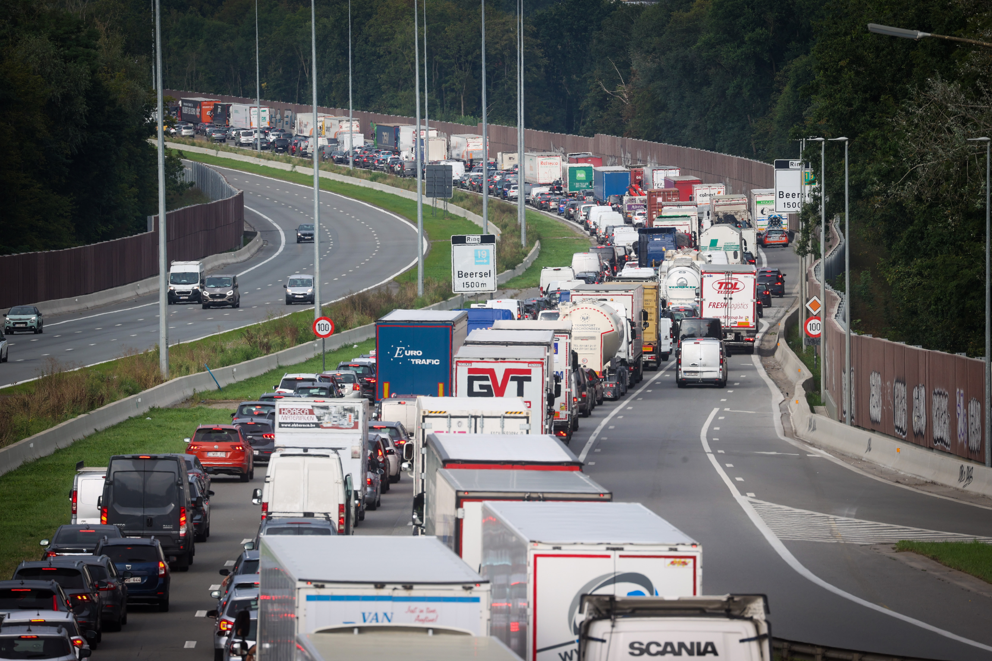 Belgian traffic congestion sees increase in 2022