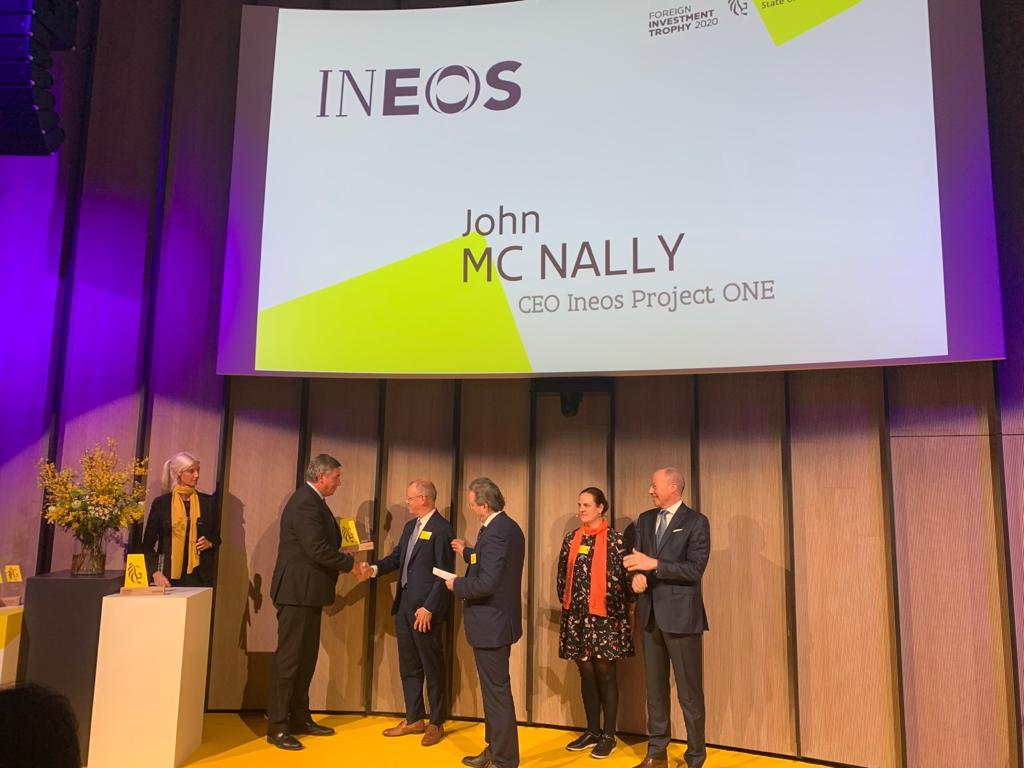 Project ONE van INEOS door FIT bekroond als Exceptional Investment of ...