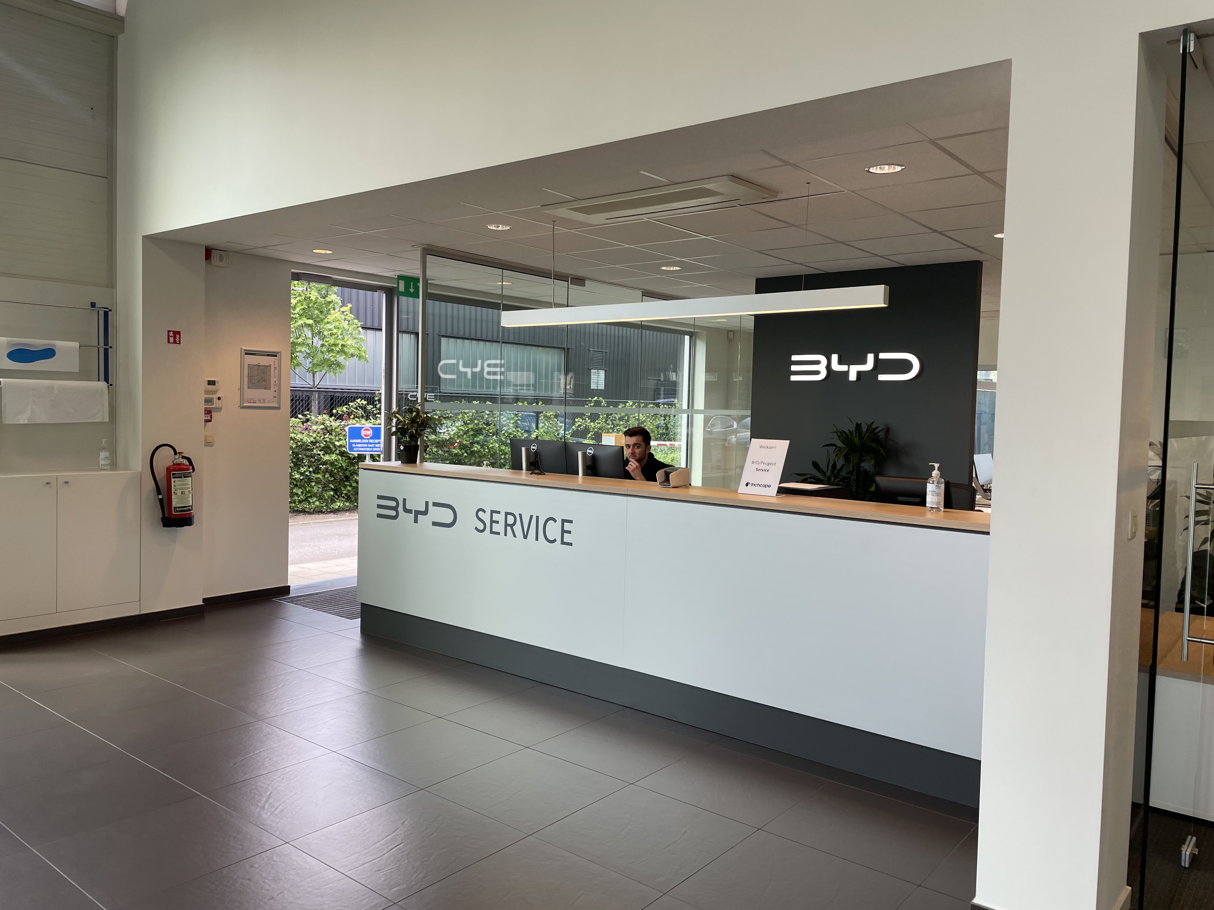 Media gallery: Inchcape BYD Showroom Antwerp Belgium