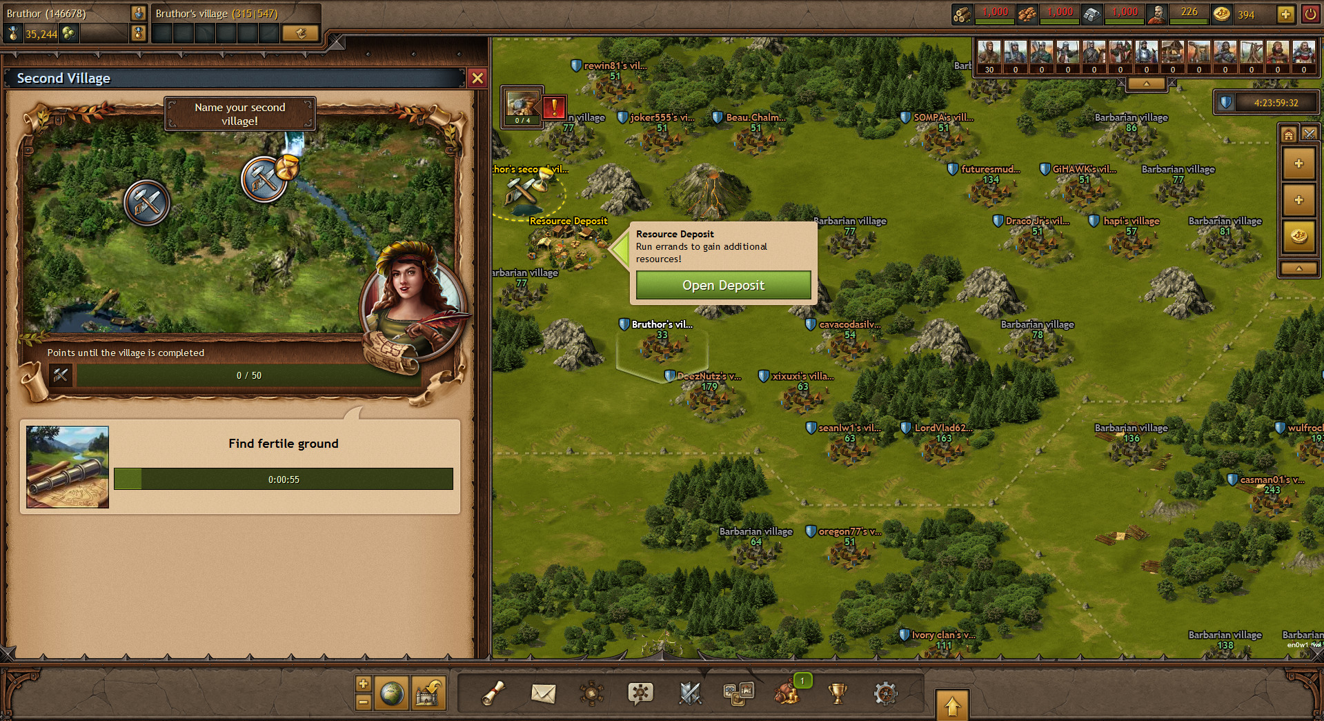 Tribal Wars 2: New Second Village Feature Speeds up Game Start