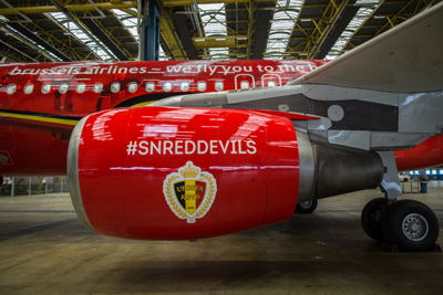 Votre photo affichée dans l’avion des Diables Rouges