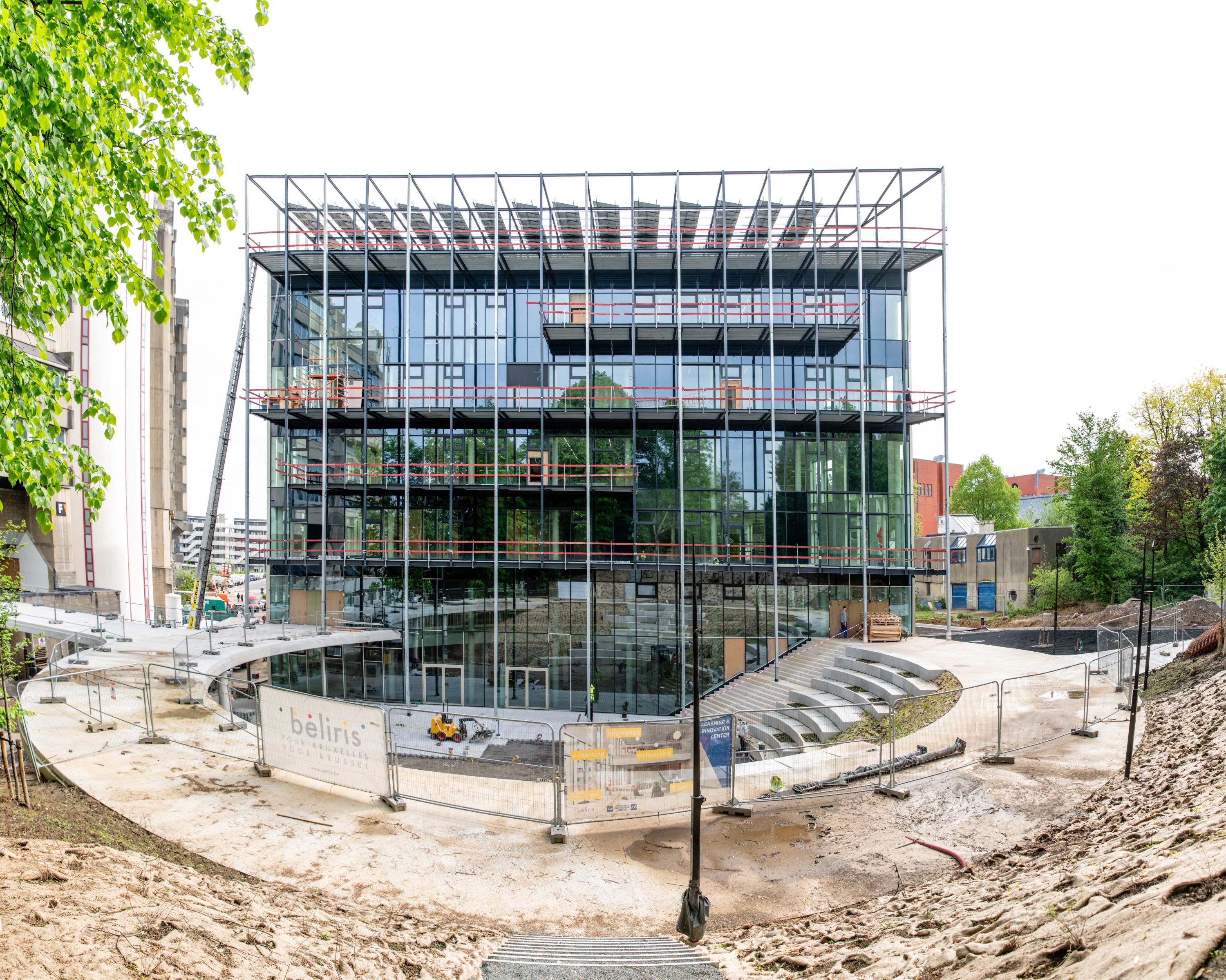 VUB en ULB bouwen futuristisch en duurzaam universiteitsgebouw