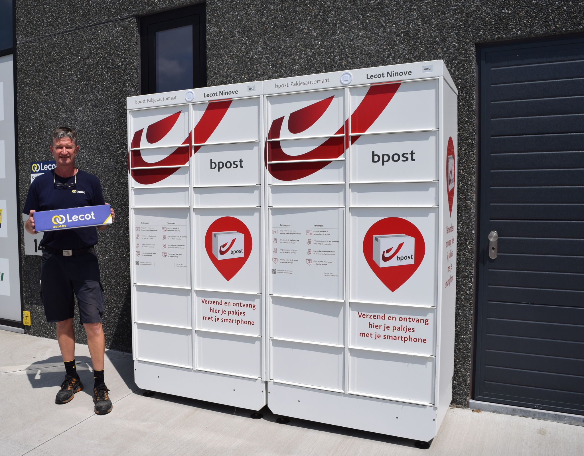 Lecot installs parcel lockers at seven of its branches