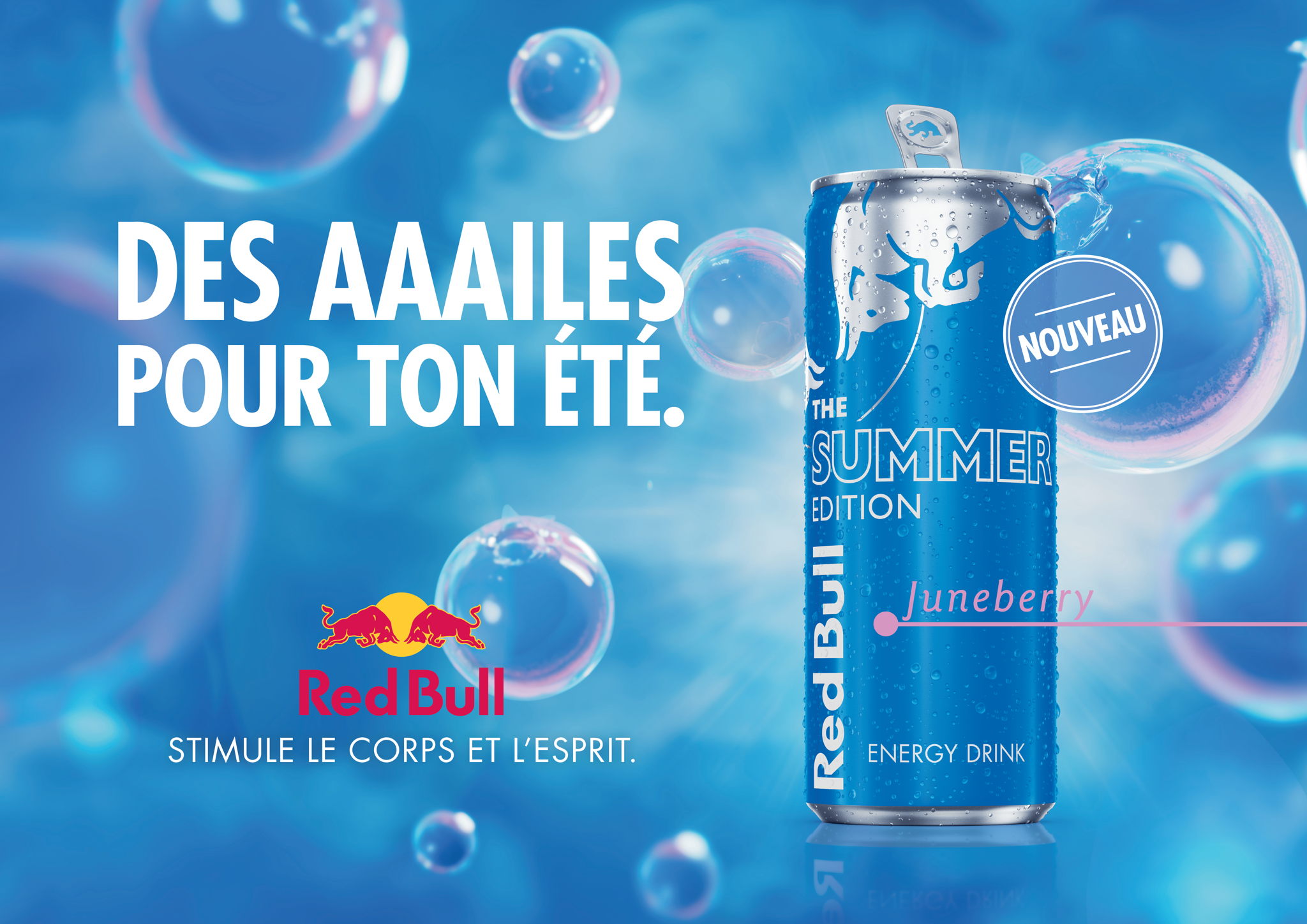RED BULL LANCE LE RED BULL SUMMER EDITION AU GOÛT DE JUNEBERRY