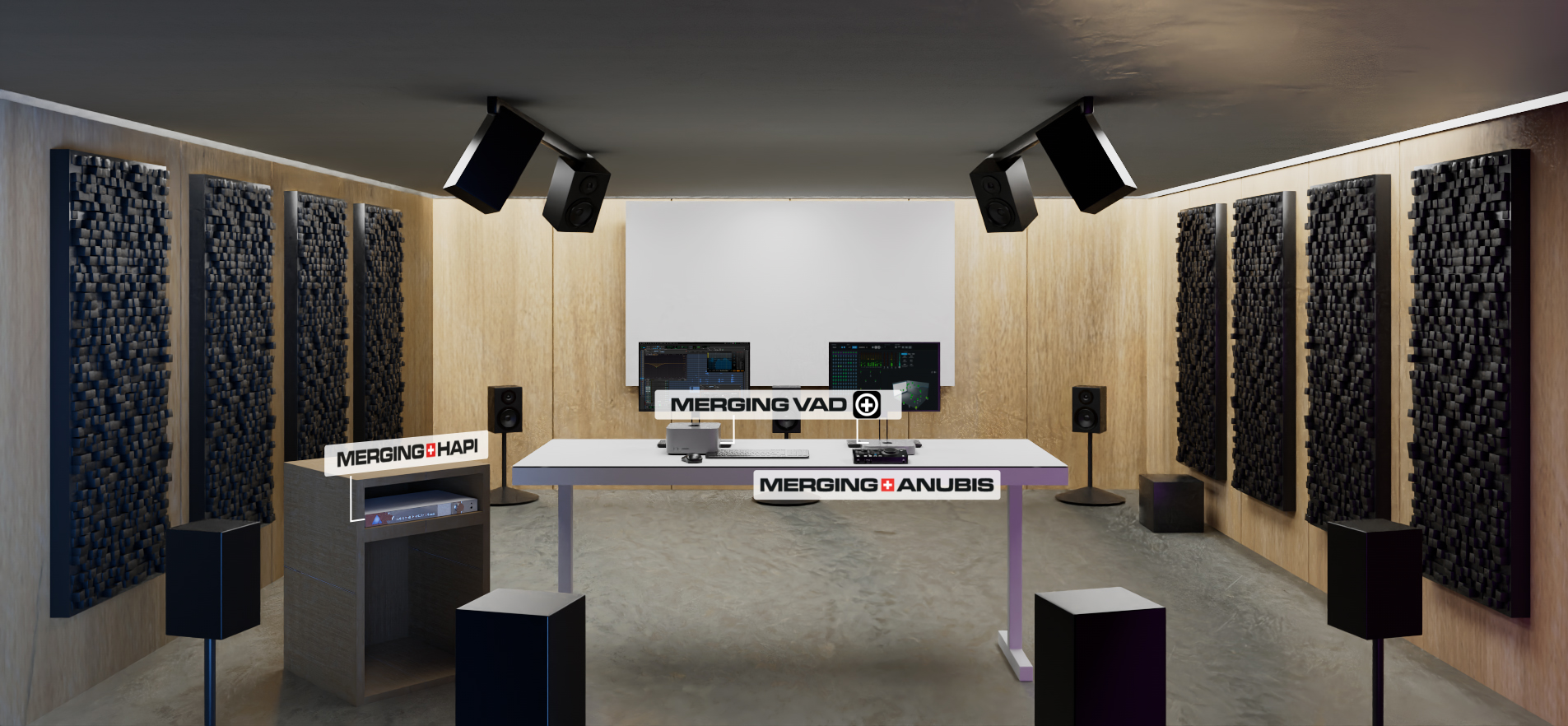 Sennheiser, Neumann, Dear Reality and Merging Technologies at IBC 2023