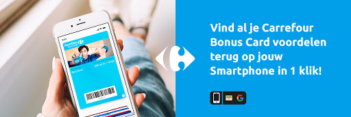 De Carrefour Bonus Card nu beschikbaar in de Wallet op Android en iPhone