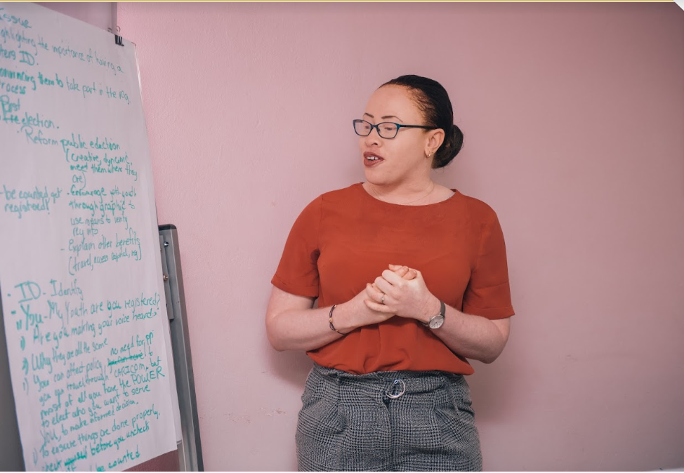 OECS YES In Action features Aria Laidlow