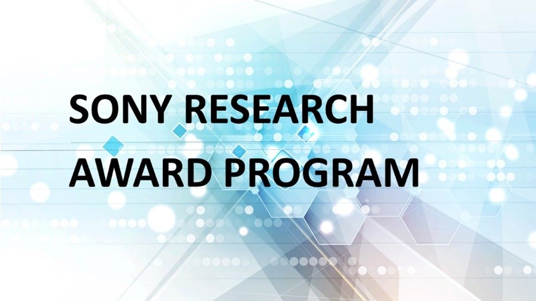 Das Sony Research Award Program nimmt neue Forschungsvorschläge zur ...
