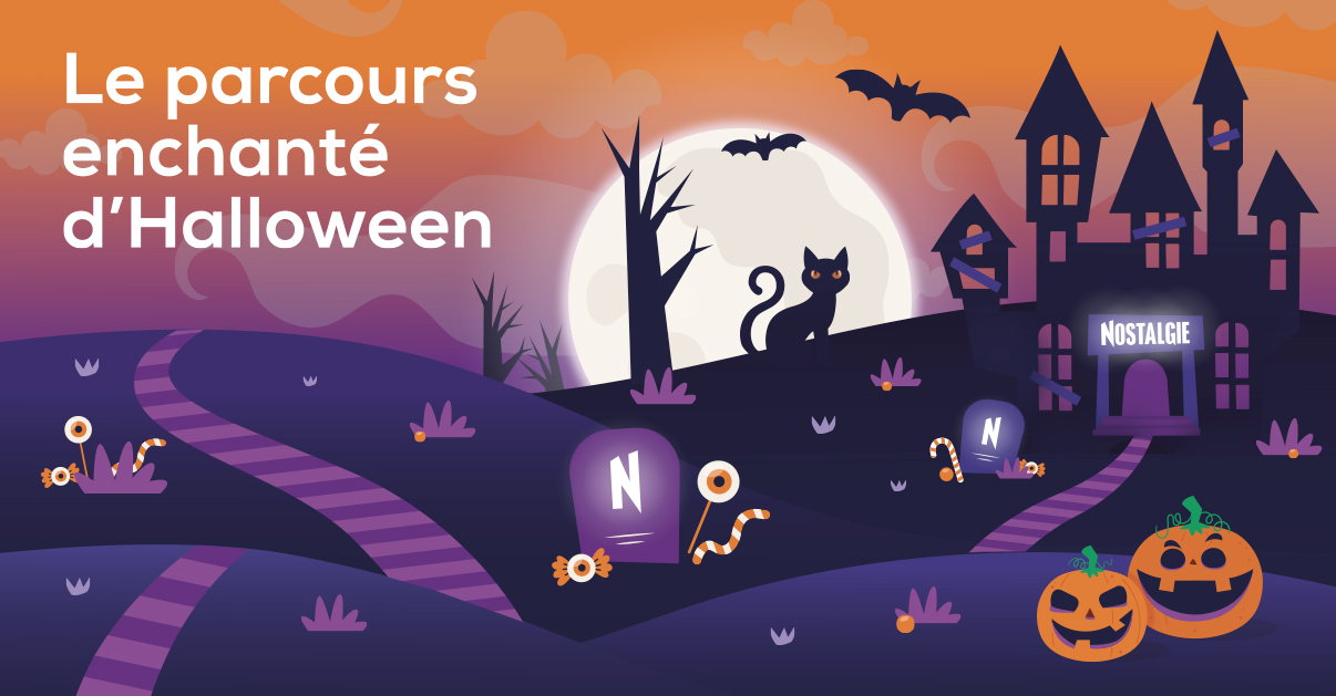 C'est reparti pour les parcours Halloween de Nostalgie