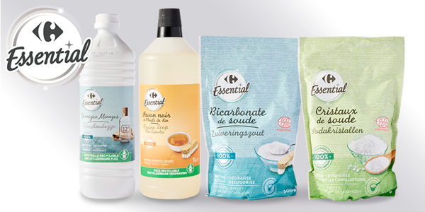 Carrefour lance la gamme Essential : des produits d’entretien ...