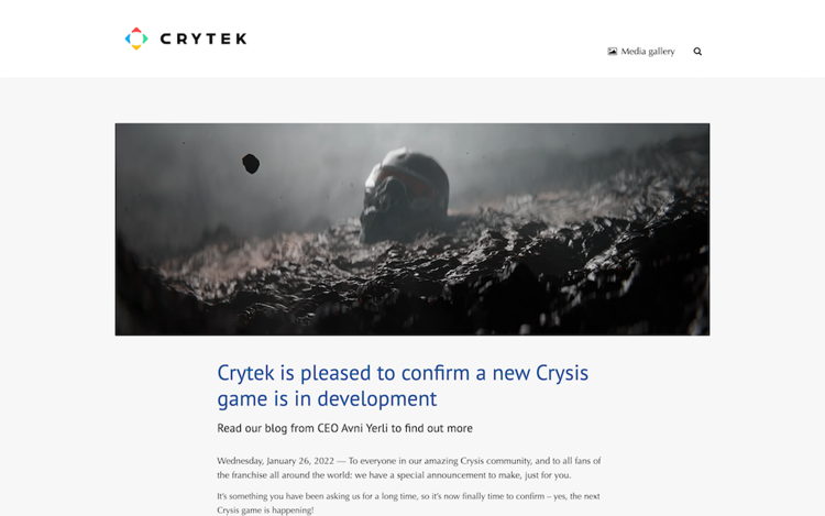 Crytek Case Study : How Crytek uses Prezly to keep up with influencers