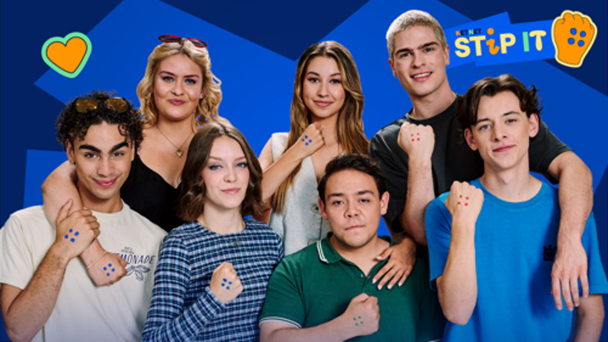 Ketnet zet vier stippen tegen pesten met STIP IT