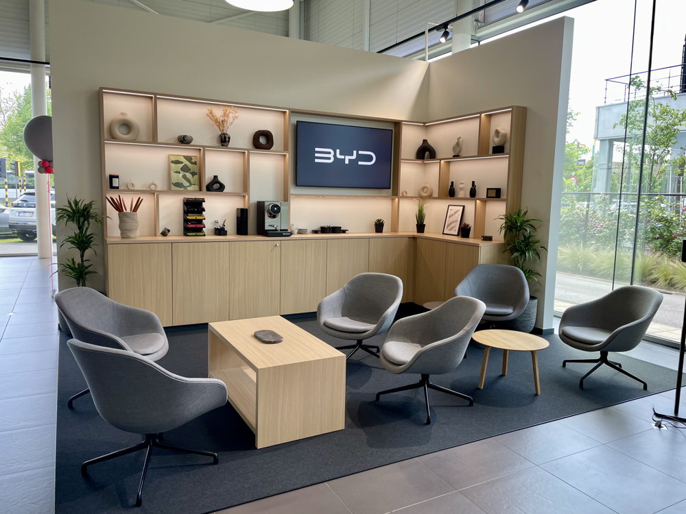 Media gallery: Inchcape BYD Showroom Antwerp Belgium