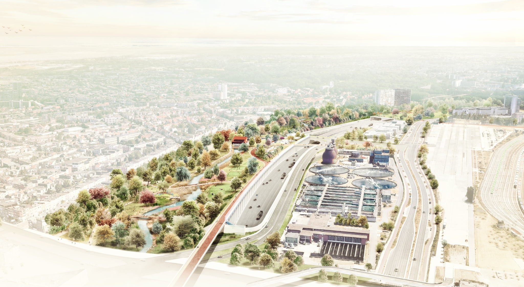 Stad gaat voor maximale overkapping noordelijke Ring