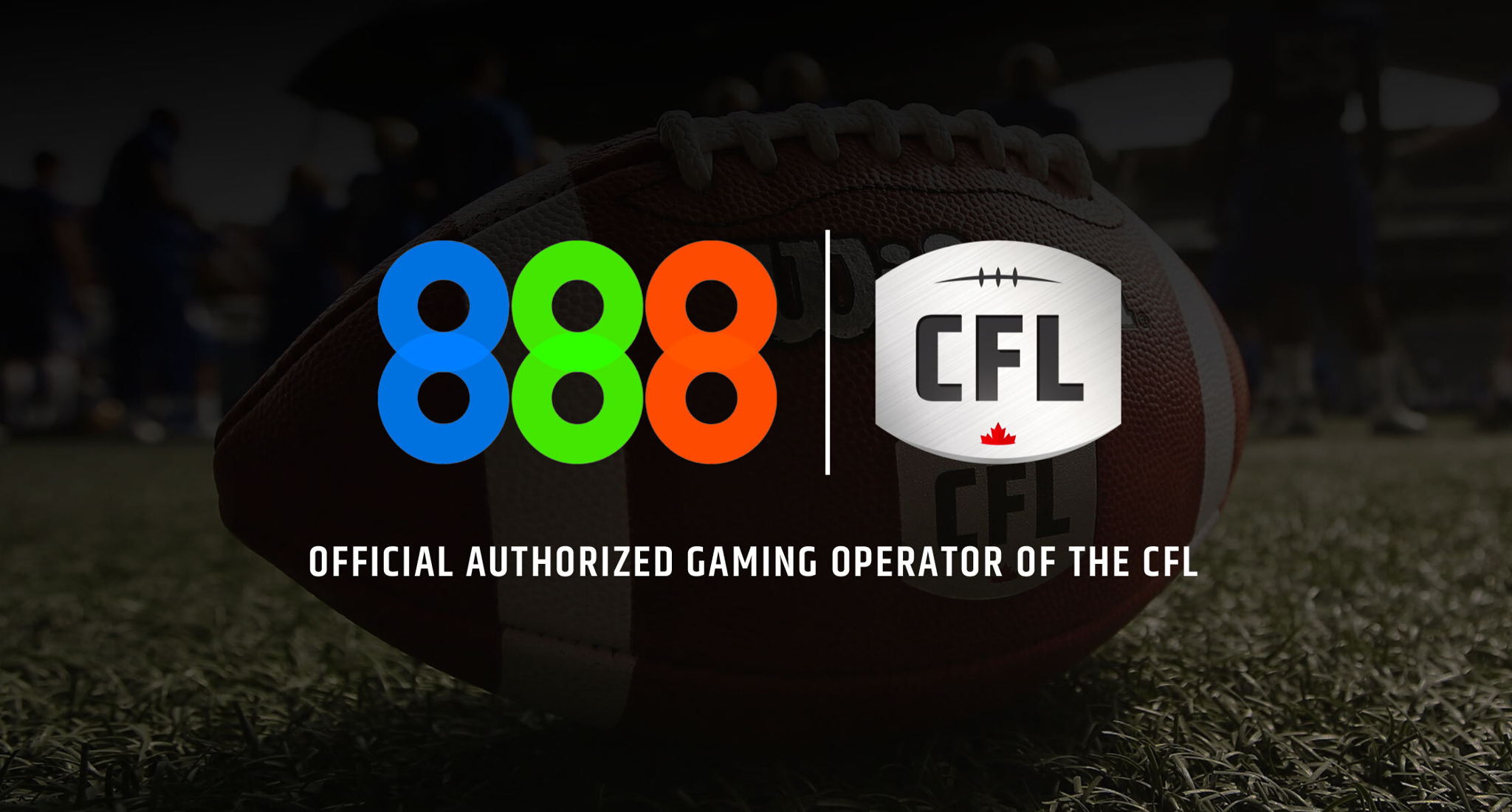 888 SIGNS ON AS AN OFFICIAL AUTHORIZED GAMING OPERATOR OF THE CFL