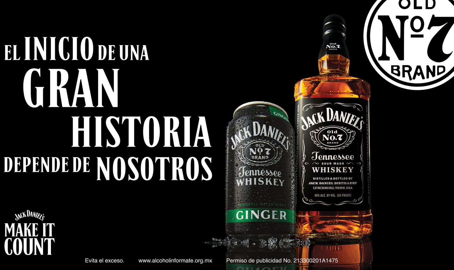 Jack Daniel’s lanza 'Make it Count' su nueva campaña a nivel mundial