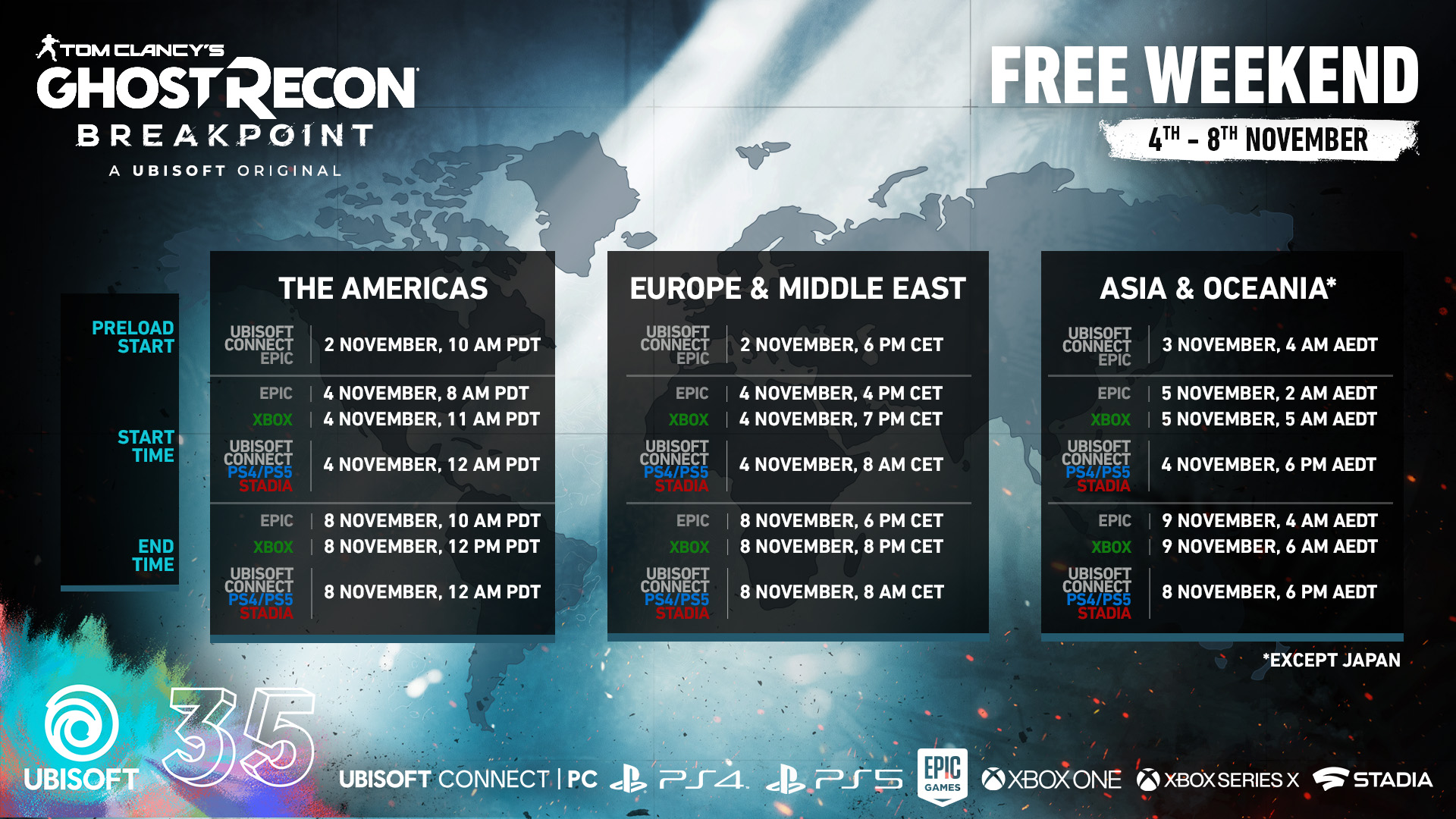 TOM CLANCY’S GHOST RECON® BREAKPOINT GRATIS-WOCHENENDE STARTET AM 4 ...