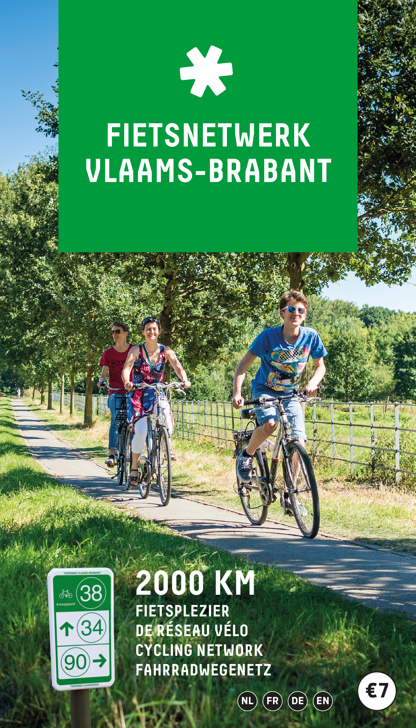 Nieuwe fietskaart voor Vlaams-Brabant