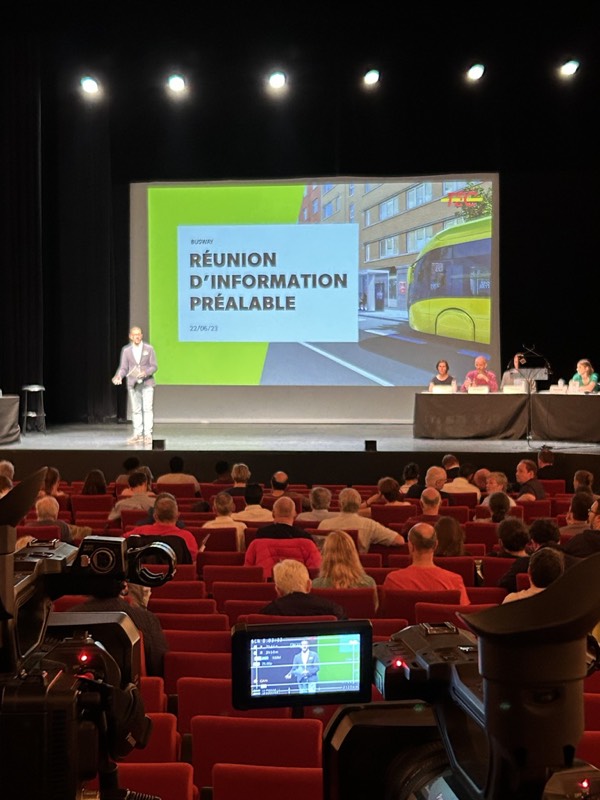 Les itinéraires des 4 futurs BUSWAY présentés à la population