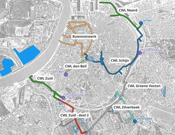 Nieuwe waterleiding naar Stadsparkvijver in gebruik