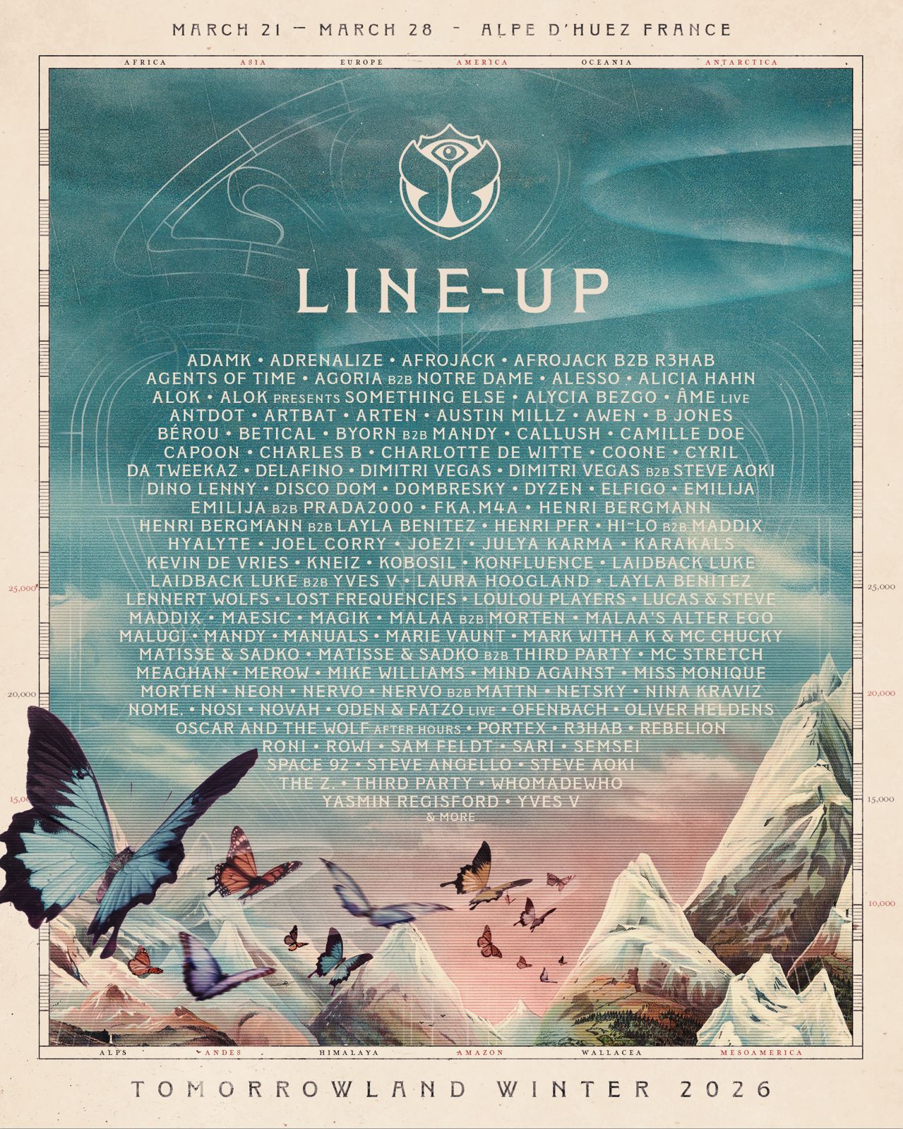 Tomorrowland Winter revient à Alpe d’Huez avec une nouvelle MainStage ...