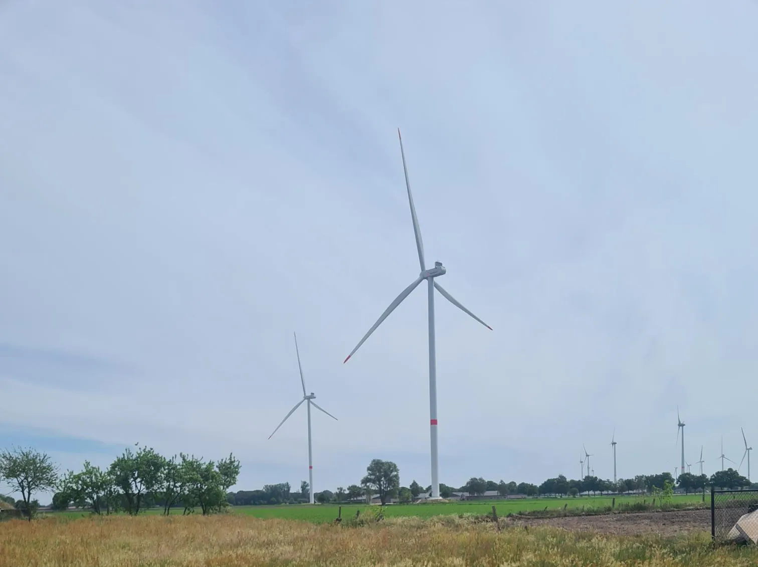 Het windmolenproject van Luminus in Spiennes-Harmignies krijgt groen ...