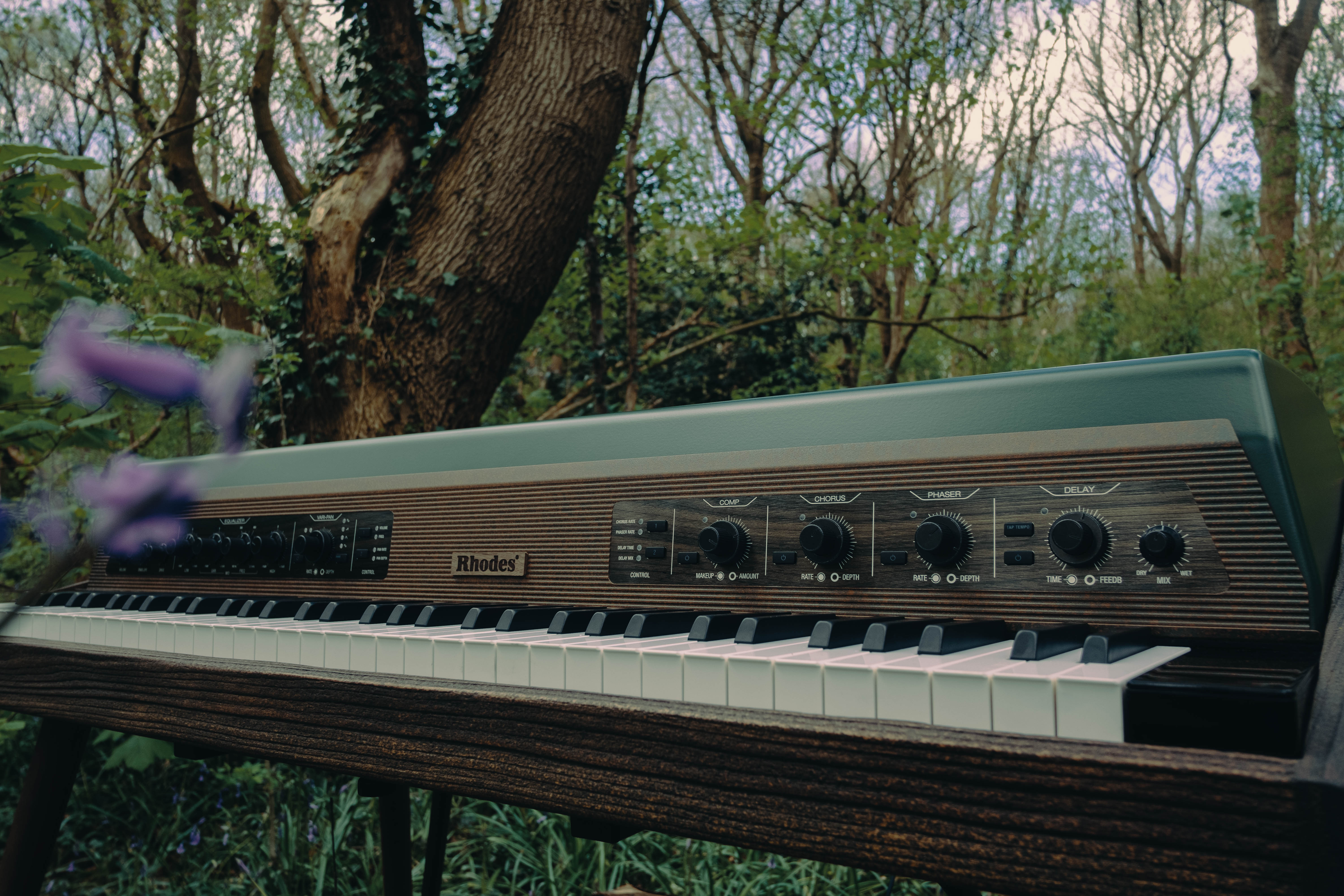 Rhodes Music Unveils the MK8 Earth Edition Piano: Crafted with Nature ...