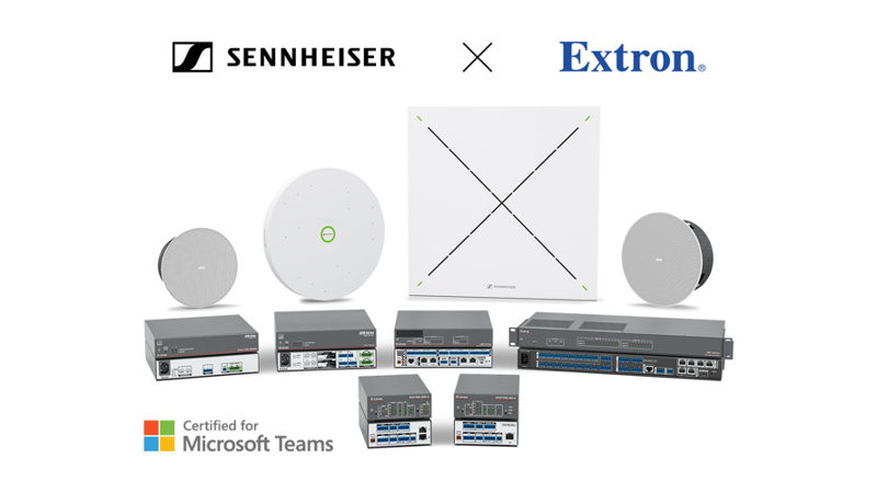 Extron and Sennheiser Introduce New Secure, AI-Ready Enterprise Solutions Certified for ...