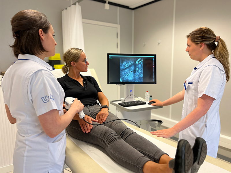 Diagnose huidkanker kan nu ook zonder biopsie en wachttijd op resultaat