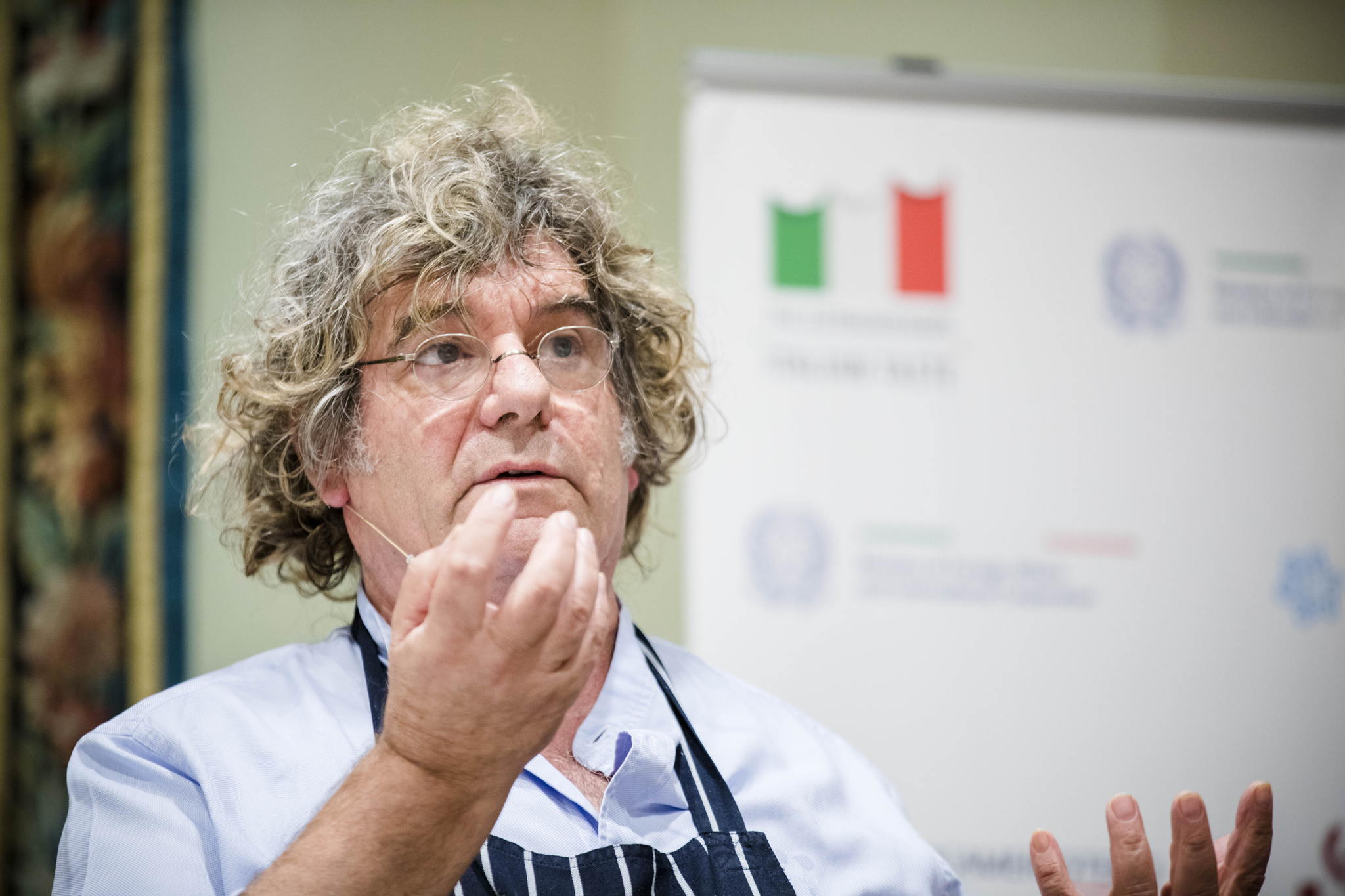 Le célèbre chef Fulvio Pierangelini s'exprime à Bruxelles contre l ...