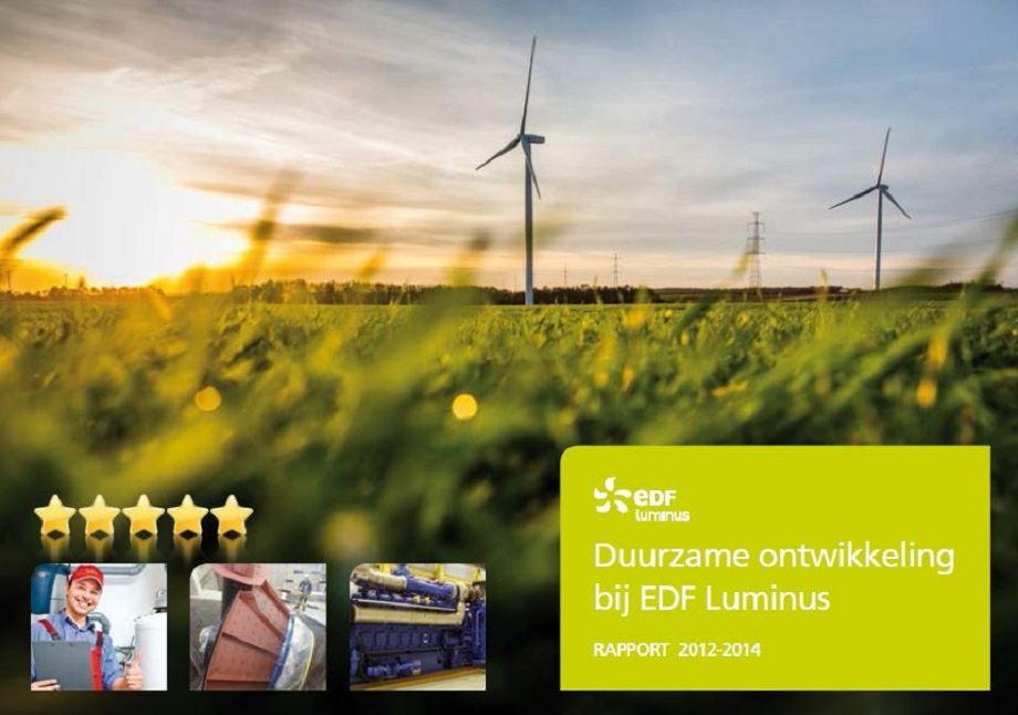 EDF Luminus publiceert zijn derde duurzaamheidsrapport