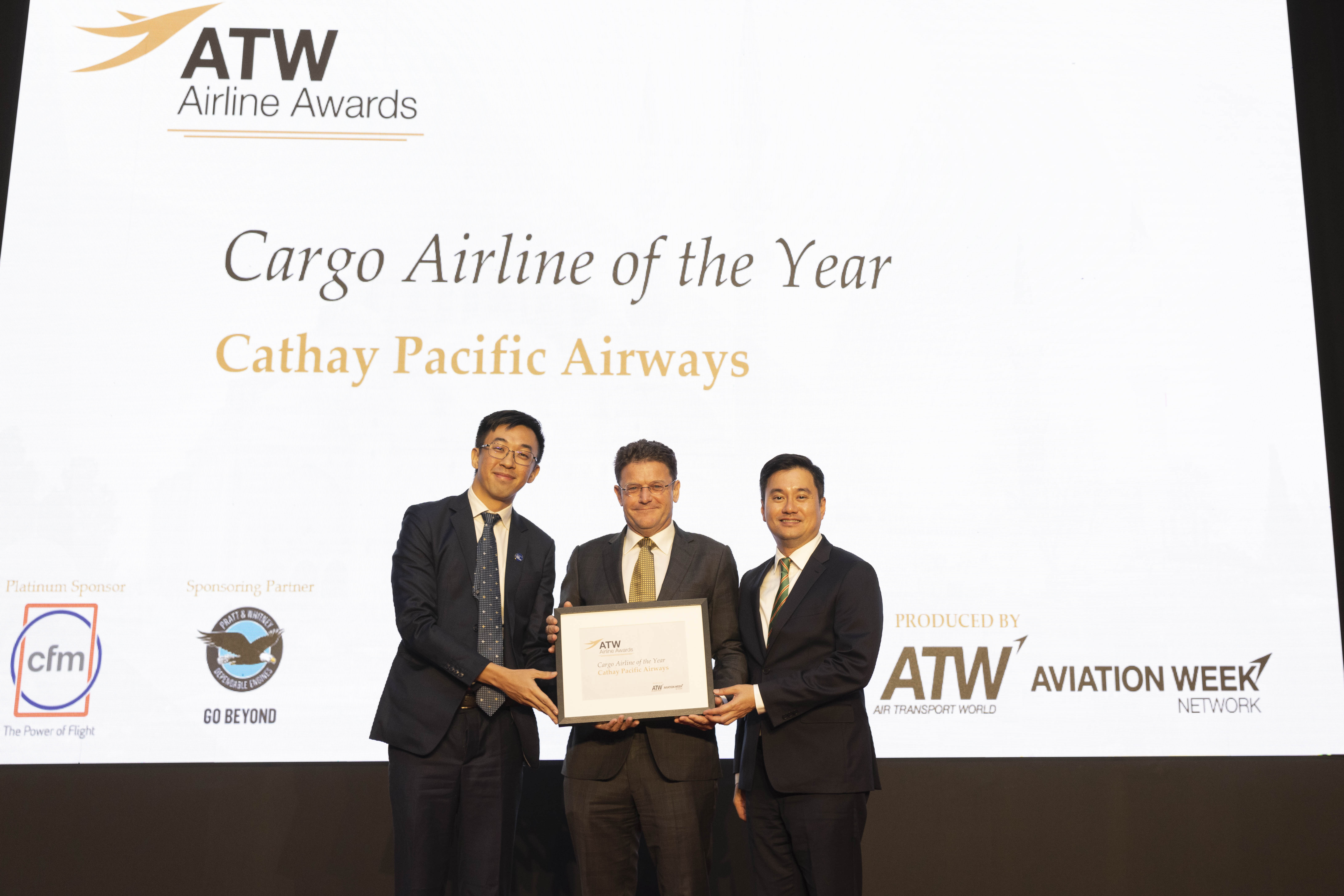 Cathay Cargo receives Cargo Airline of the Year accolade at ATW’s 49th ...