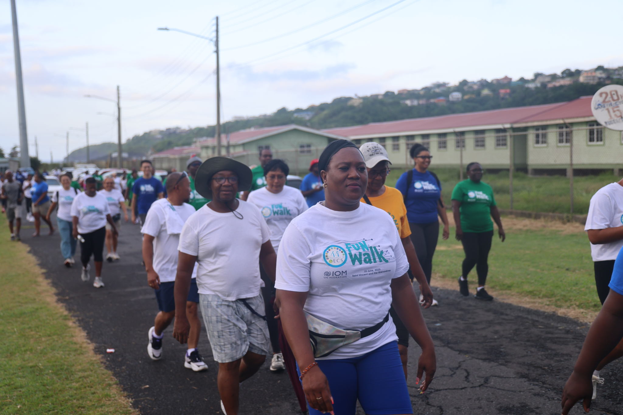 OECS 44th Anniversary Fun Walk Successfully Hosted in Saint Vincent and the Grenadines