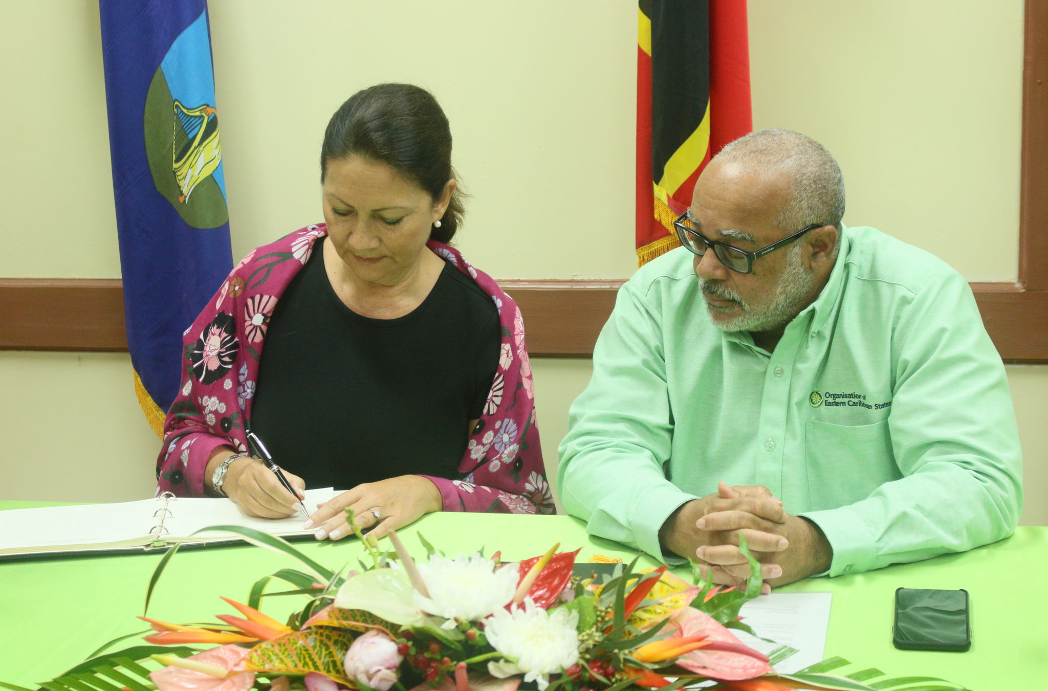 Norwegian Ambassador presents credentials to OECS Director General