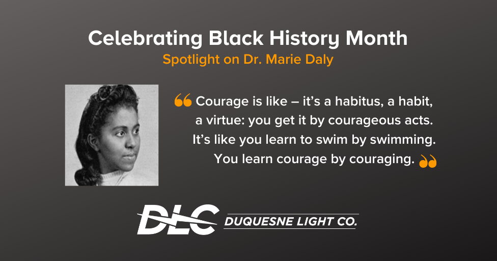 Black History Month: Spotlight on Dr. Marie Daly