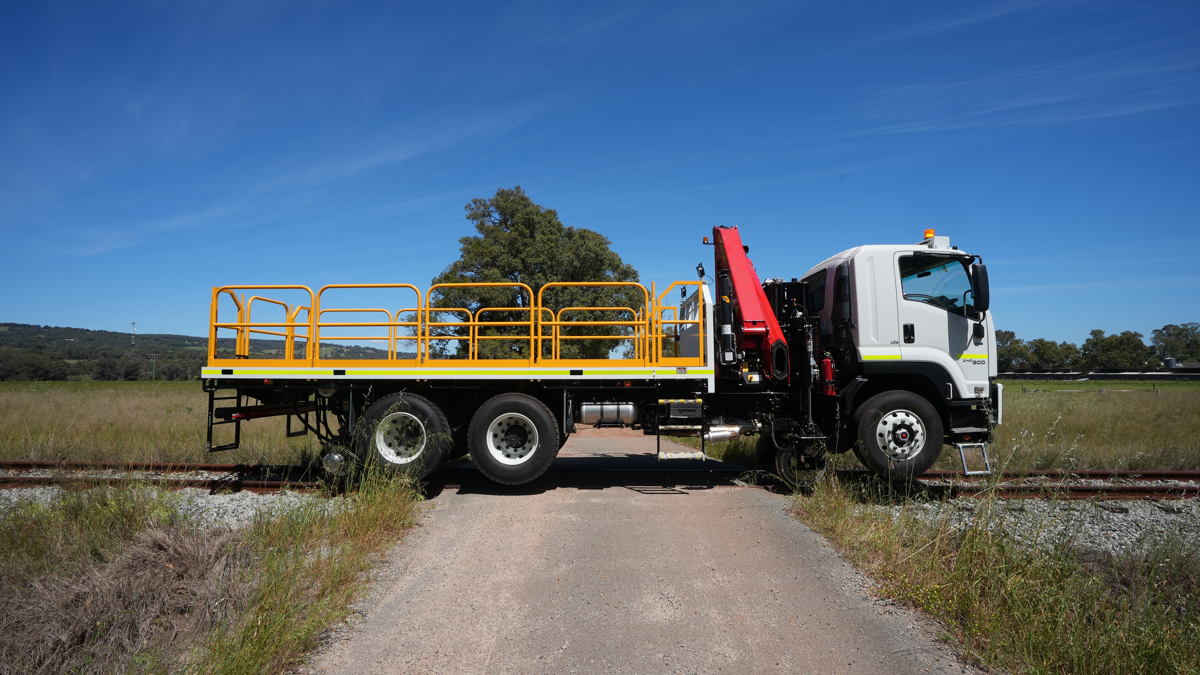 Road-to-Rail Experts Aries Rail on Fast Track With All-Isuzu Hire Fleet