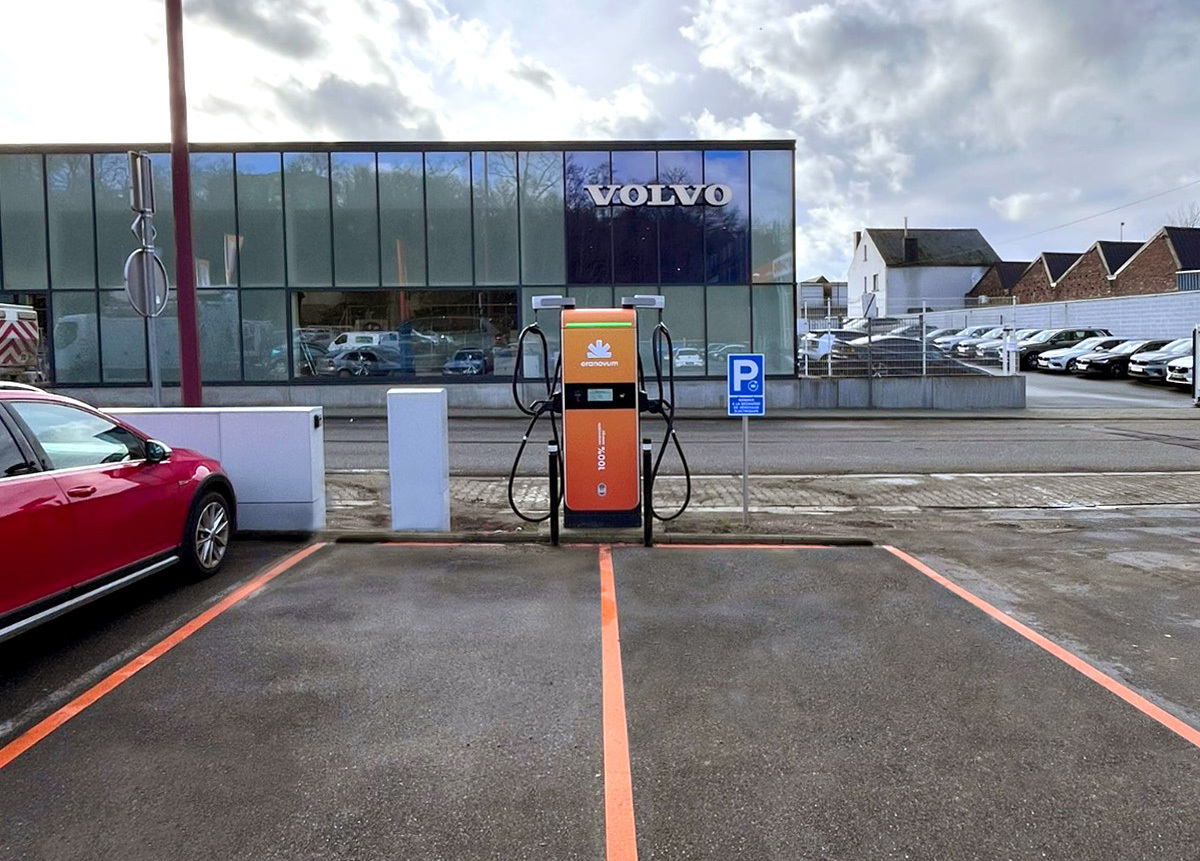 Eranovum ouvre sa première station de recharge rapide belge de 2025 ...