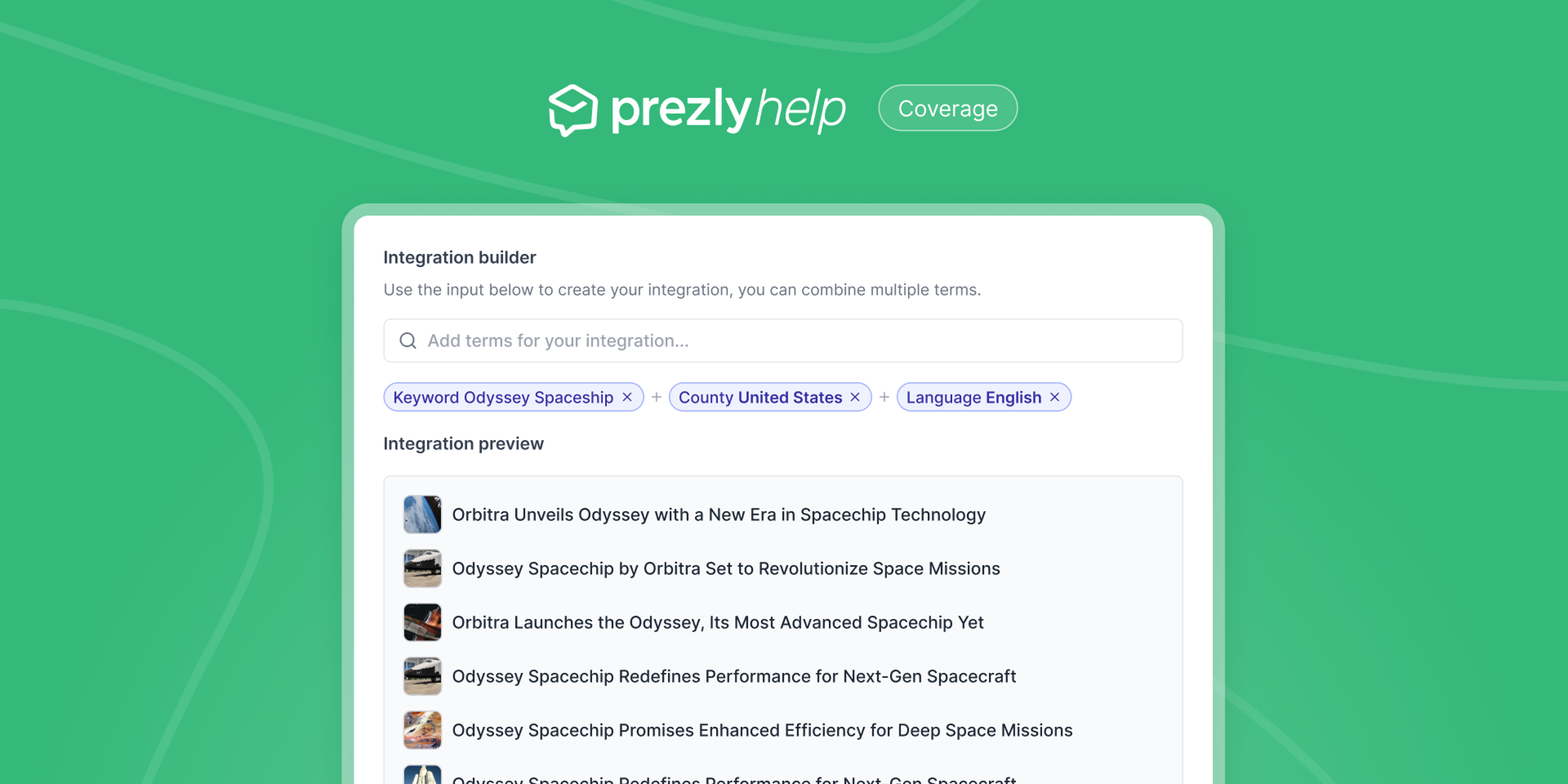 Easily integrate your media tracker with Prezly