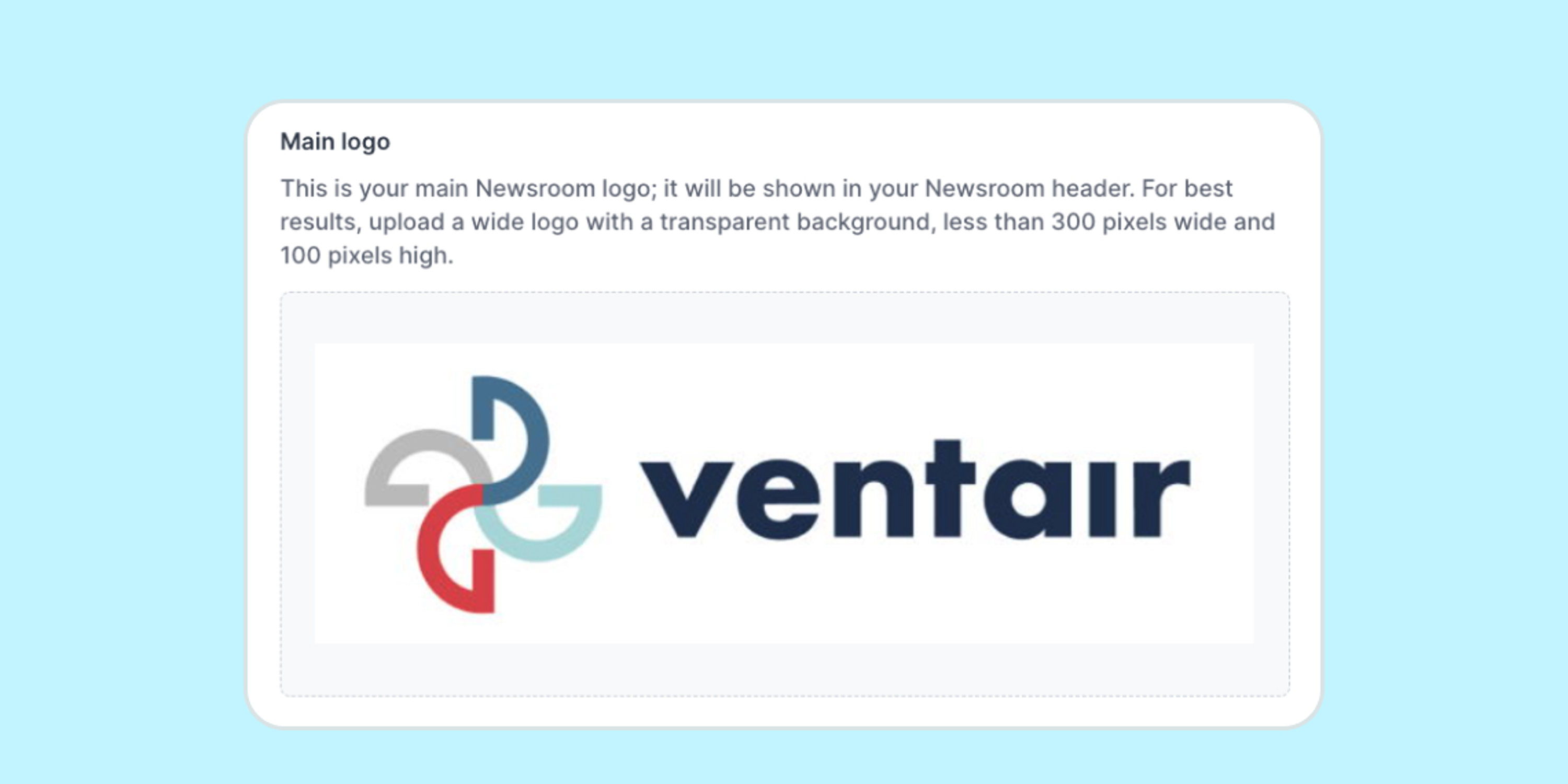 Adding a logo to your site | Help Section