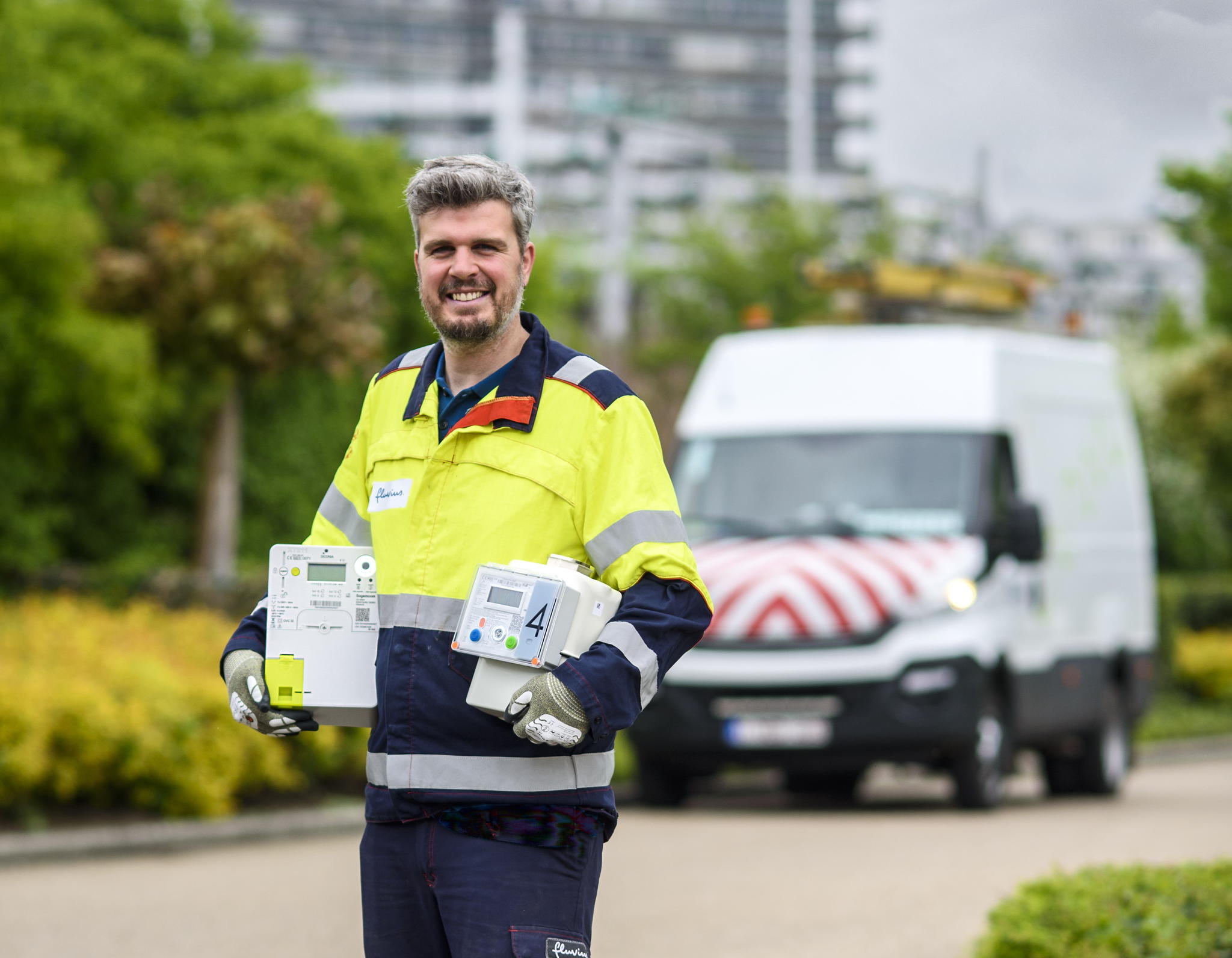 Fluvius start met nieuwe generatie digitale energiemeters