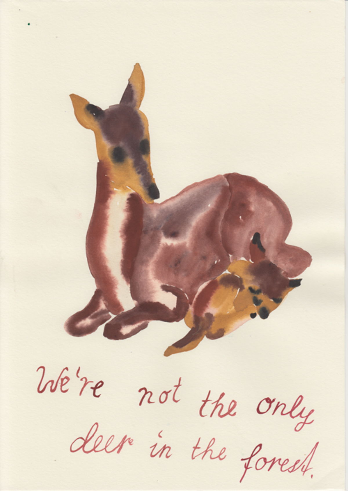 Bambi and Rambo at the core of the new show by Beni Bischof at PLUS-ONE ...