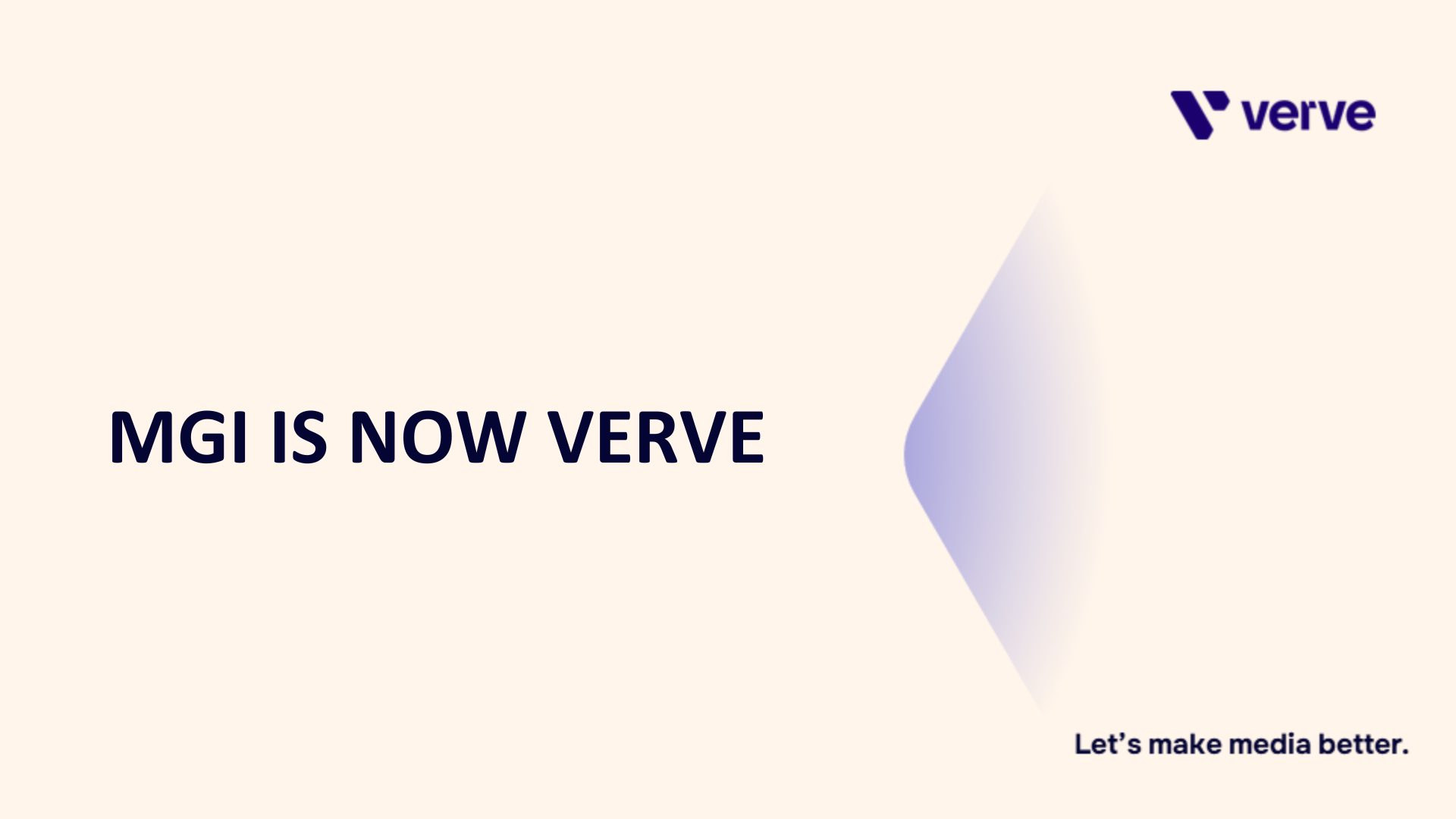 MGI – Media and Games Invest is now Verve