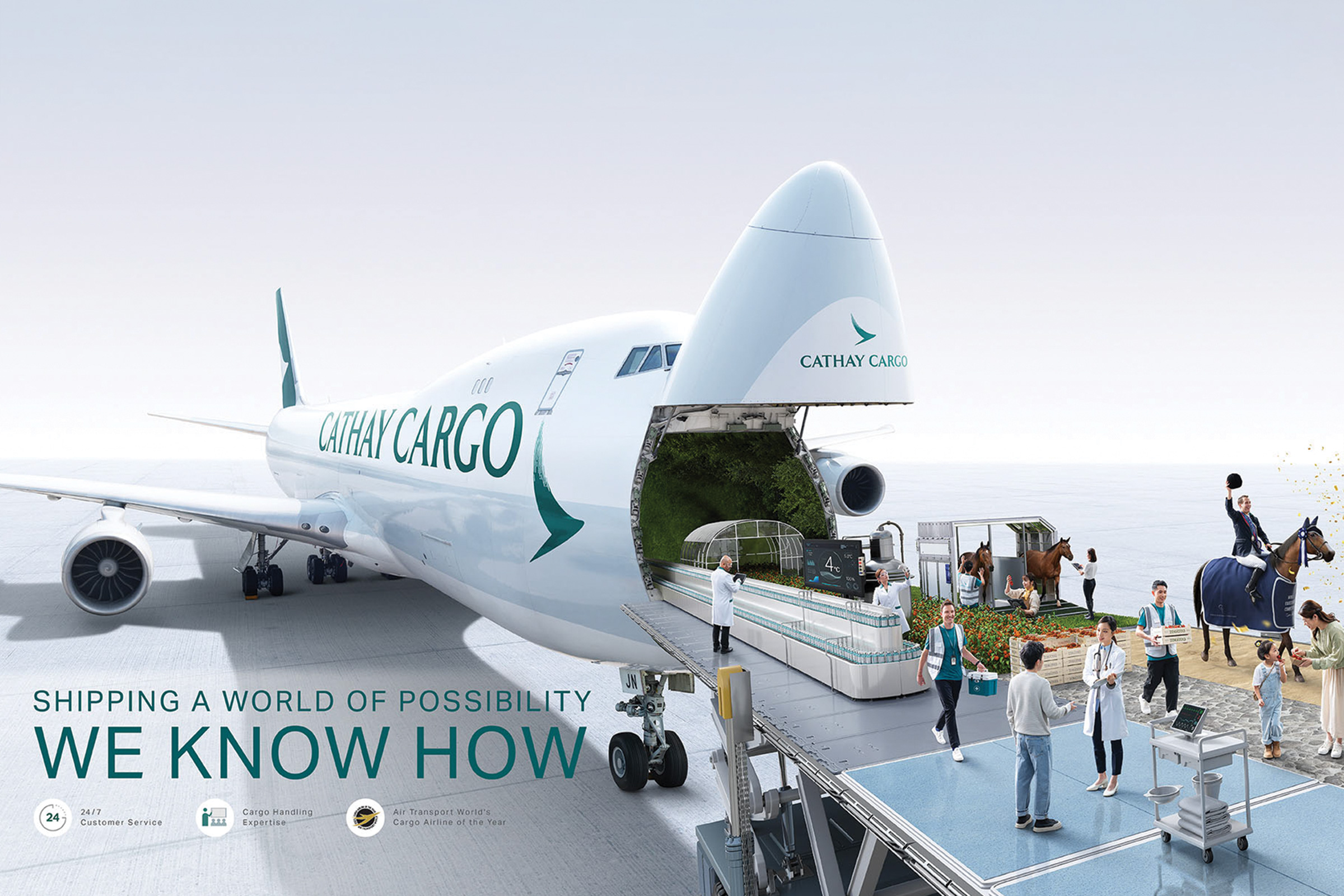 Cathay Cargo launches new brand campaign “We Know How” - Cathay Pacific